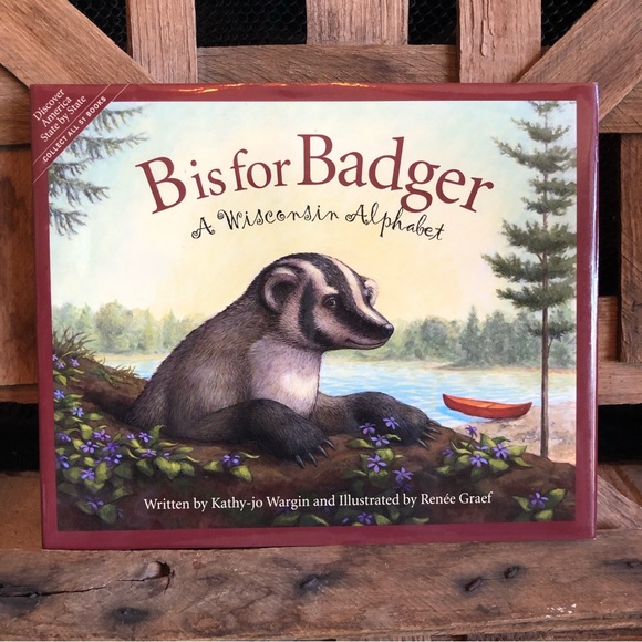 Other | B Is For Badger A Wisconsin Alphabet Book | Poshmark